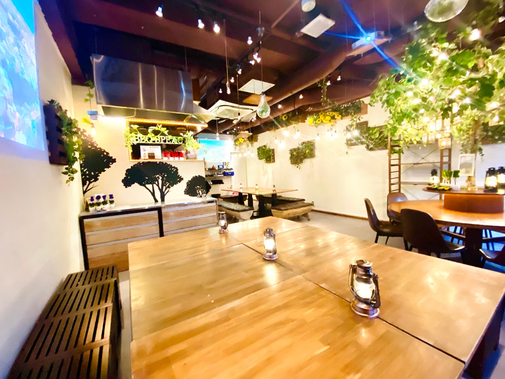 【渋谷駅２分】貸切グランピングBBQ・結婚式二次会・忘年会・ケータリングパーティーetcキッチン/ゴミ回収あり/プロジェクターの写真14