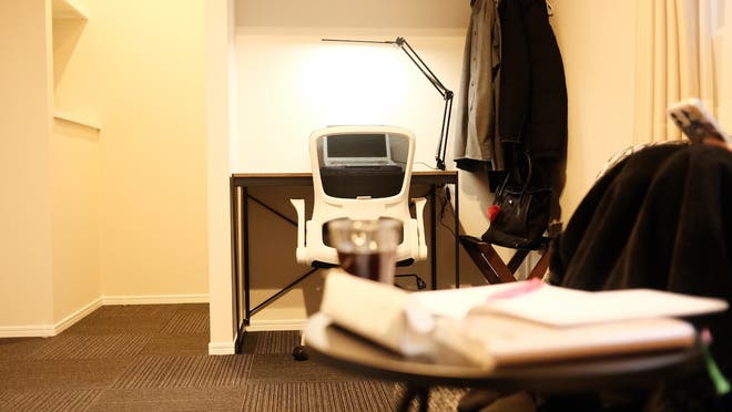 【京都駅徒歩圏内/世界遺産東寺すぐそば】カモンイン東寺東(A号室)鍵付き個室_作業用デスク、無料Wi-Fi有りの写真3