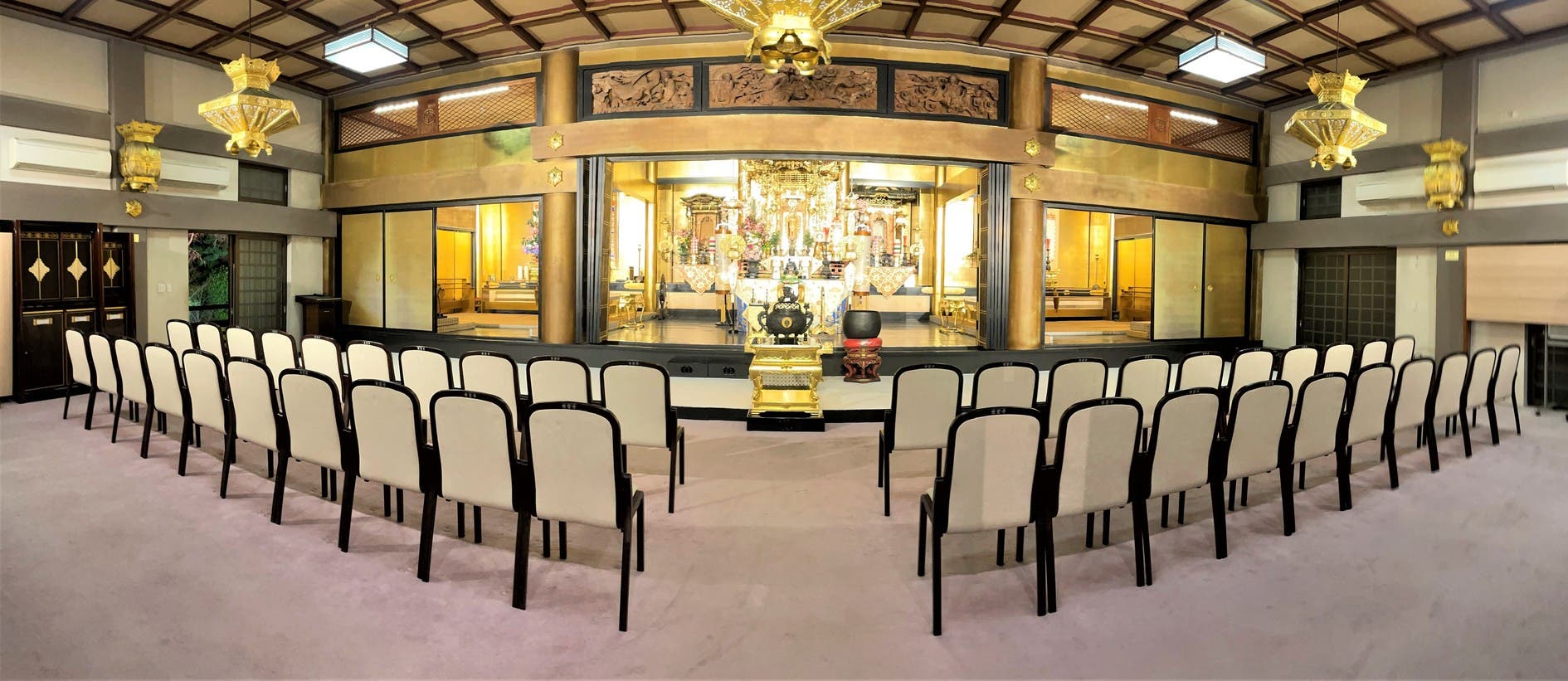 荘厳な雰囲気の本堂と日本庭園にて各種イベントを（寺院・お寺・寺・寺社・寺社仏閣・庭）の写真6