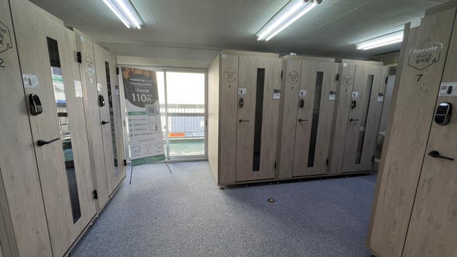 <RemoteworkBOX 河西ビル店【No.5】>完全個室⭐️Wi-Fi無料!/ 2時間以上の利用でお得!の写真3