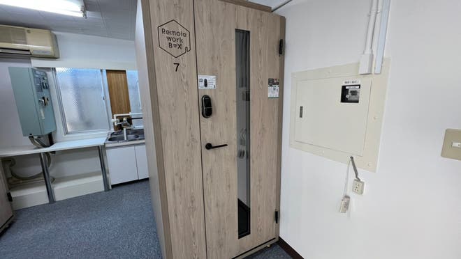 <RemoteworkBOX 河西ビル店【No.7】>完全個室⭐️Wi-Fi無料!/ 2時間以上の利用でお得!の写真1