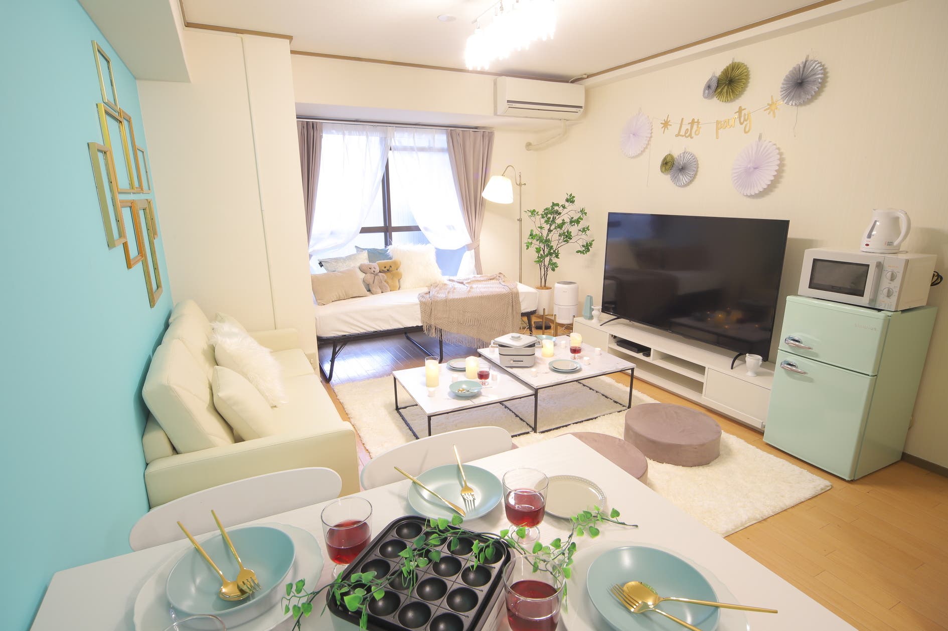 駅1分😍コスパ最強/65型TV/大人気ゲーム機/ボドゲ＆マダミス/Netflix/アマプラ/自然光/女子会の写真14