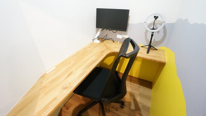 ✨OPEN SALE✨<EXPRESSION>ワークブース4:完全個室!高速光Wi-Fi・モニター設置!神保町駅徒歩3分の写真1