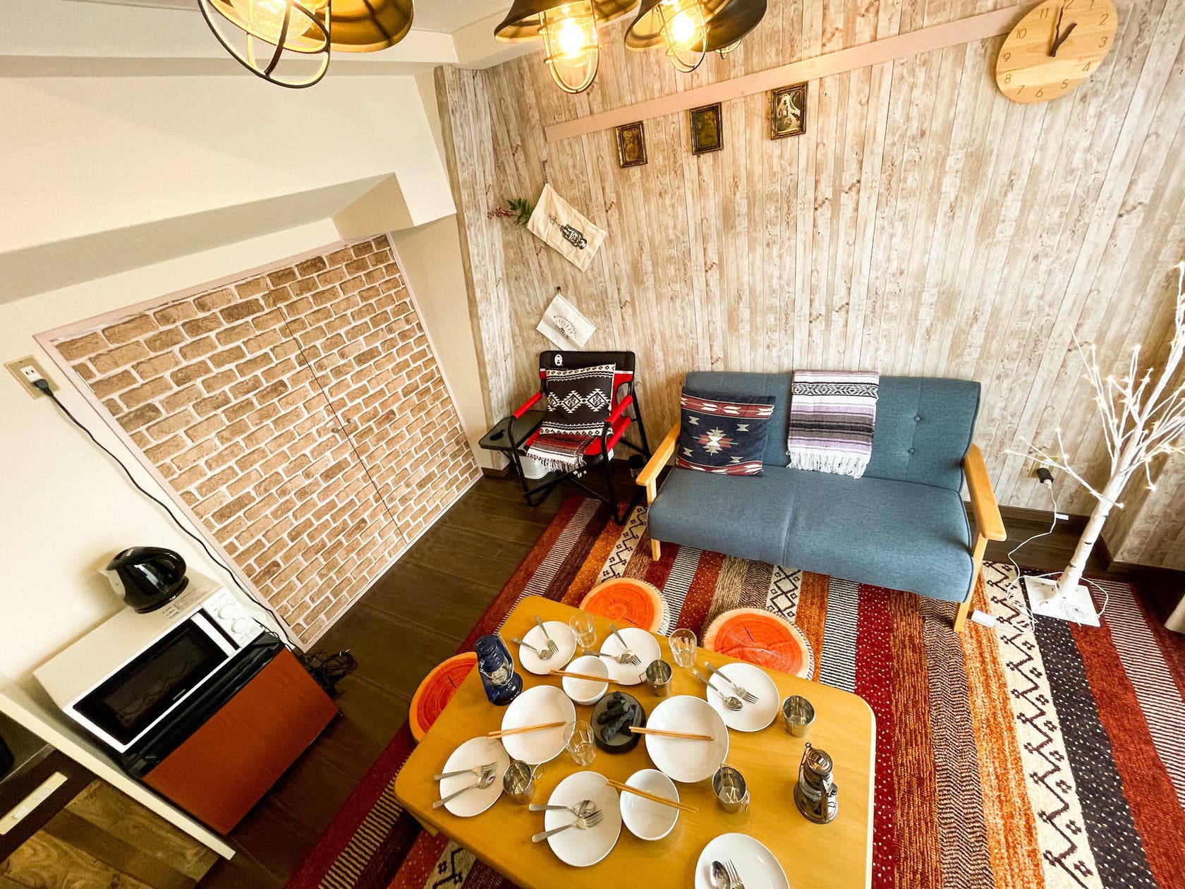 ⛄冬割❄大人気ゲーム機無料🎮【Wood Space立川】立川駅5分🚃2名以下特価💖グランピング✨キッチン🍽50型TV📺の写真13