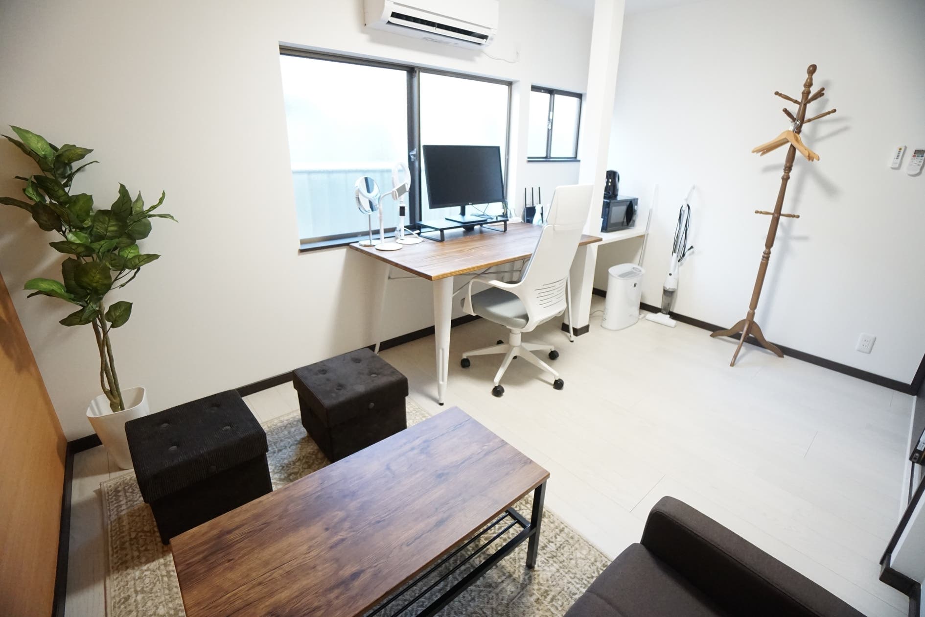 ＜レンタルスペース神崎川ワーク①＞完全個室✨モニター/光回線Wi-Fi無料！テレワーク/会議/ボドゲの写真8