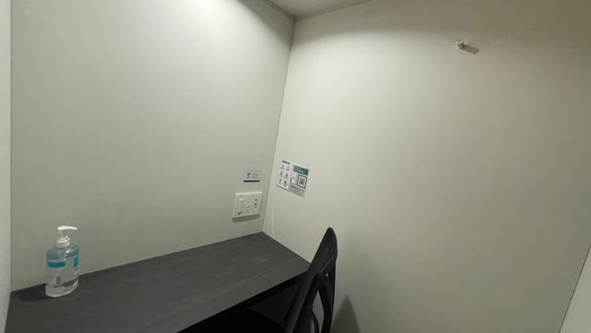 <RemoteworkBOX ヨガ&パーソナルトレーニング店【No.2】>完全個室⭐️Wi-Fi無料!テレワーク/Zoom/自習の写真2