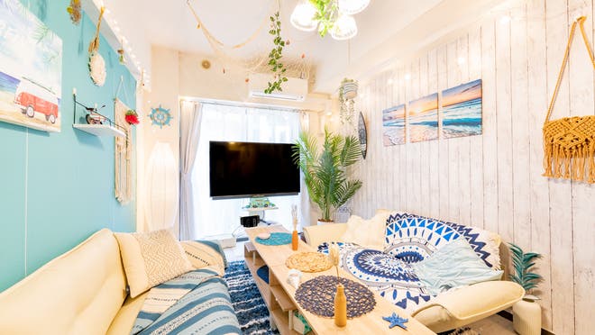 西海岸テイスト🏖 🚋駅バス近🚌✨大人気ゲーム機🎮神サイズTV📺ゴミ捨オプ有り✨の写真2