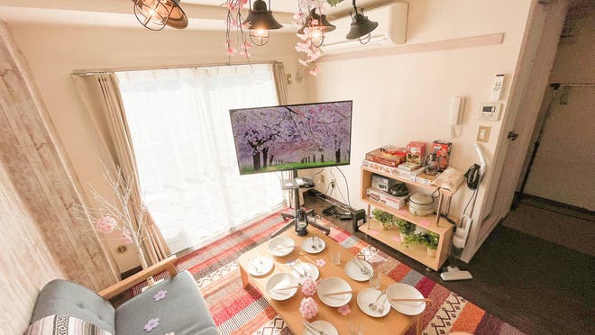 ⛄冬割❄大人気ゲーム機無料🎮【Wood Space立川】立川駅5分🚃2名以下特価💖グランピング✨キッチン🍽50型TV📺の写真2