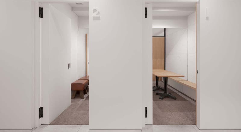 【オンライン会議に】コワーキング施設内 WEBブース（No.2）