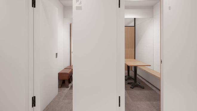 【オンライン会議に】コワーキング施設内 WEBブース(No.1)の写真1