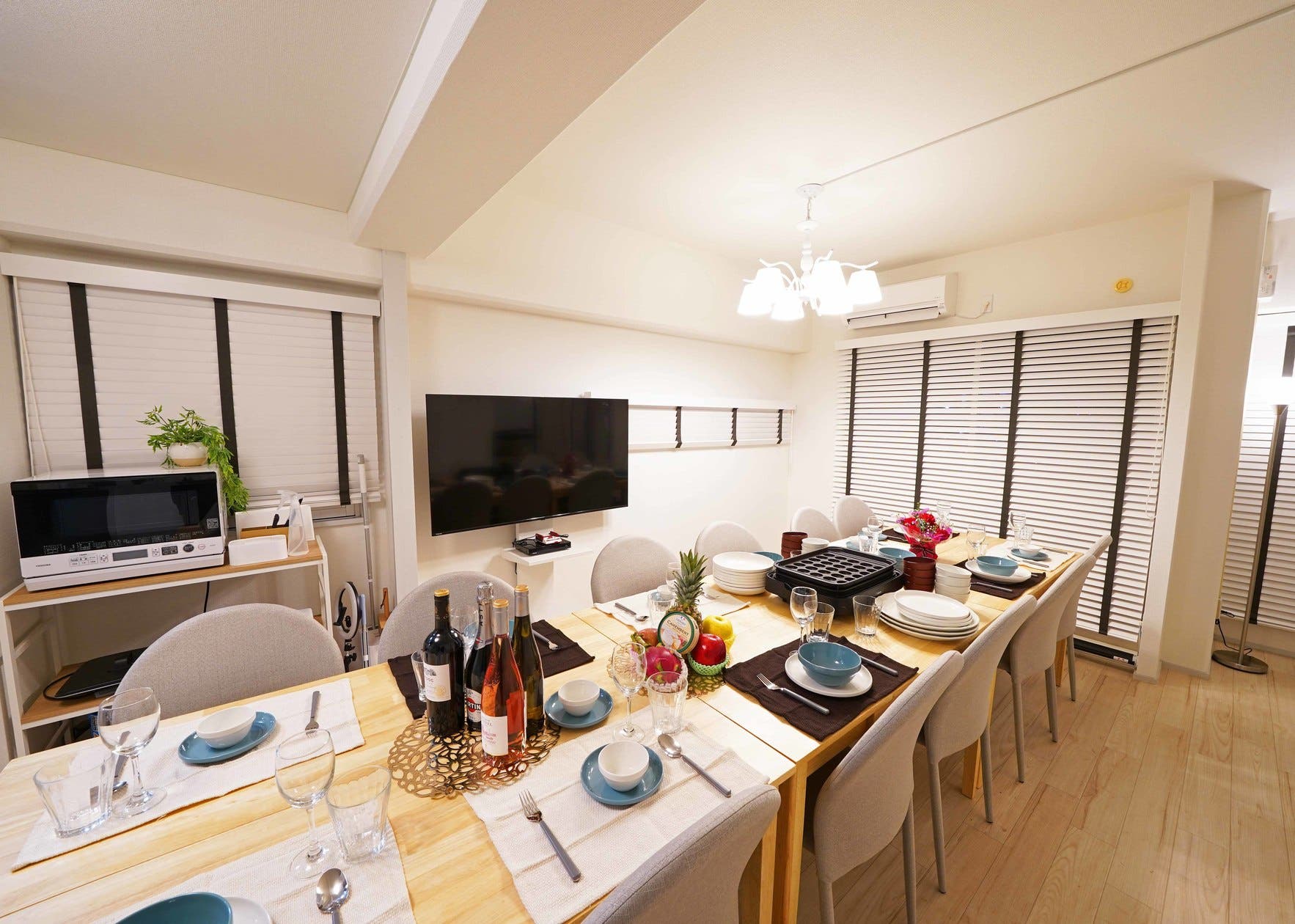 【つくば駅】12名着席！多目的レンタルスペース/お食事会・撮影会・レンタルサロン🌷ネトフリ映画鑑賞🌷ボドゲ🌷ホムパ🌷の写真9