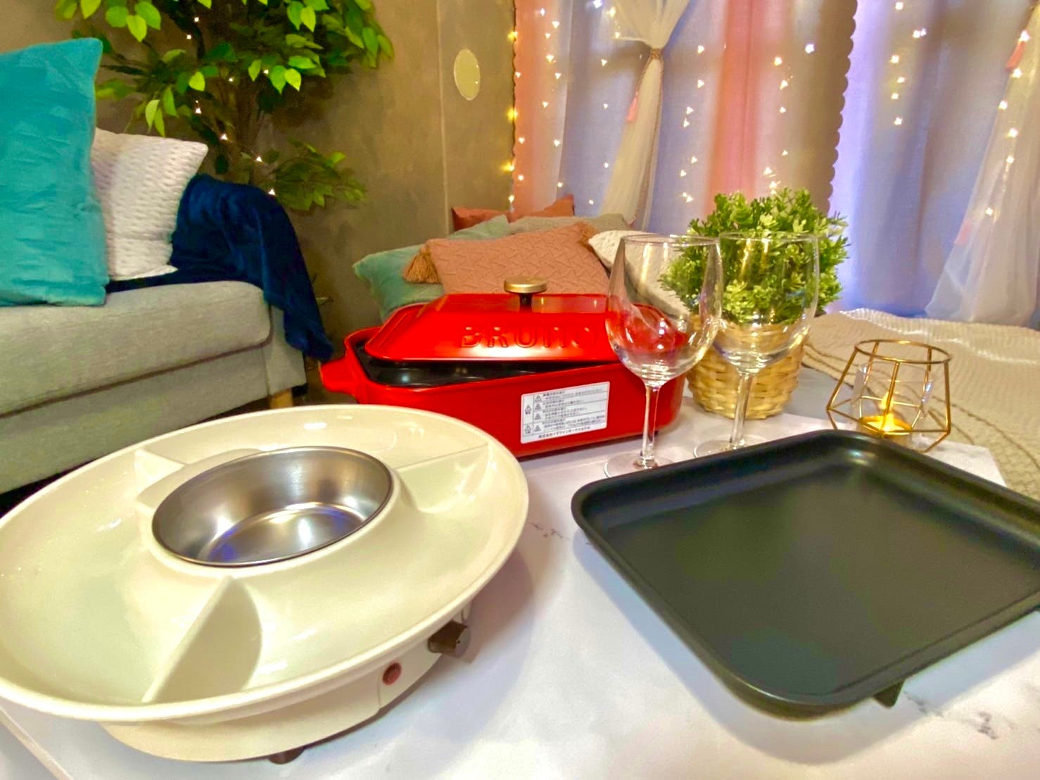 🌸学割&amp;レベチな特割🌸宝石箱の中にいる感覚💎LEDライト搭載✨プロジェクターで映画見放題🎥大人気ゲーム機、ボドゲ完備🎉の写真20