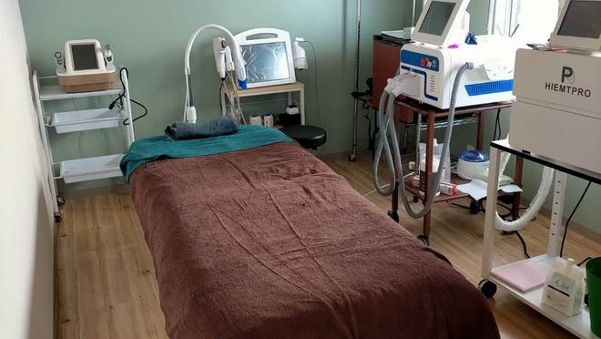 最新機器もあるレンタルエステの写真1