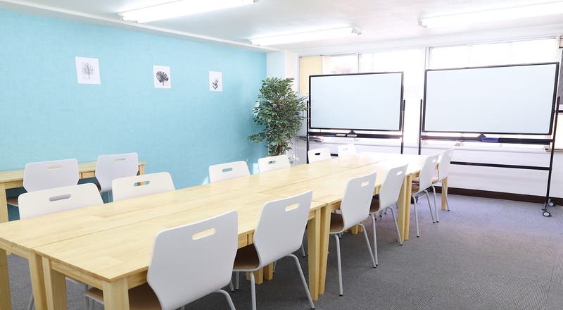 【水道橋駅2分！20名】WiFi・プロジェクタ・ホワイトボード無料！ふれあい貸し会議室 水道橋A