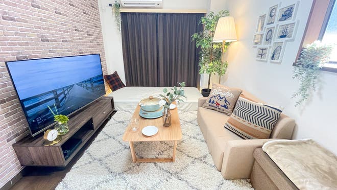 【koburi⑩】🉐ゴミ捨て無料🙆♀️24時間🈺ベストホスト賞受賞スペース🏆毎日清掃🧹大宮西口5分🚃パーティ🎊女子会🎂ネトフリの写真1