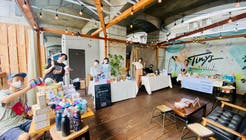換気十分!半屋外ウッドデッキ貸切/横浜・桜木町の写真4