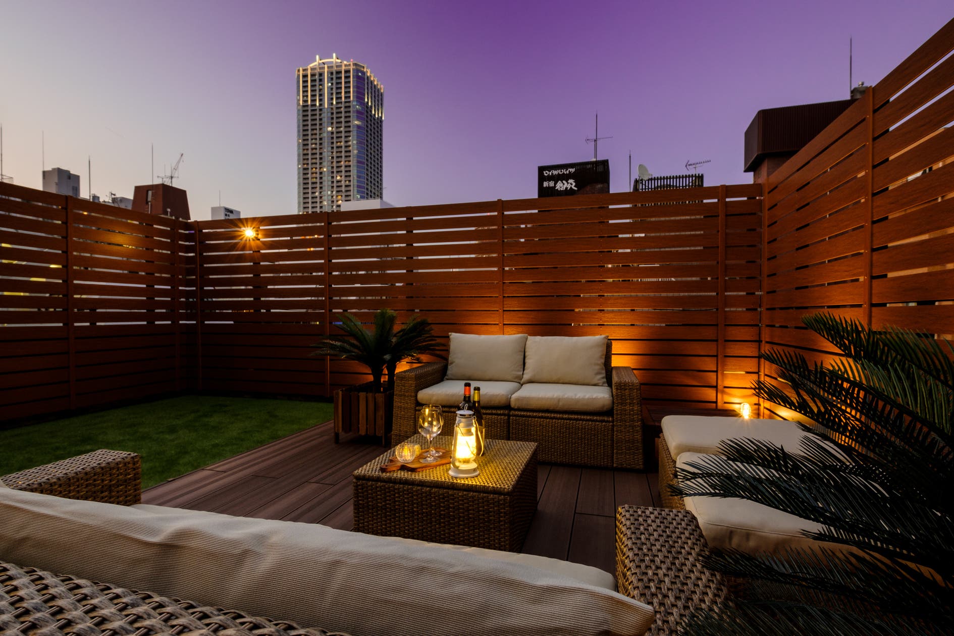 リゾート風 屋上テラス（5階+屋上）の写真8