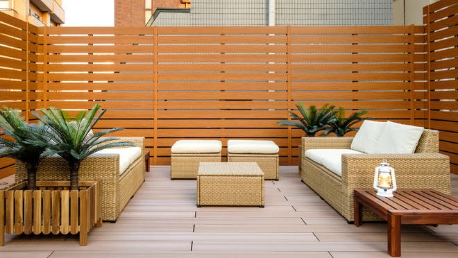 リゾート風 屋上テラス(5階+屋上)の写真6