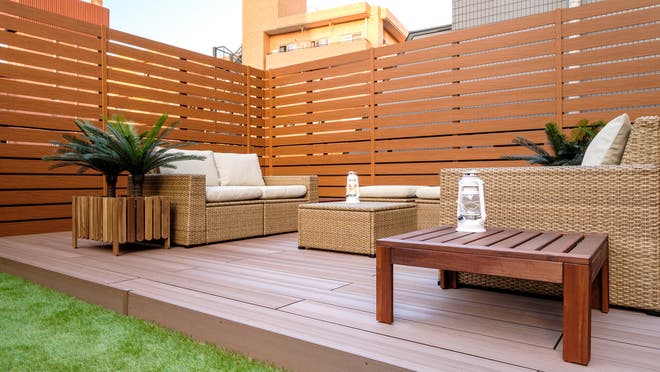 リゾート風 屋上テラス(5階+屋上)の写真2