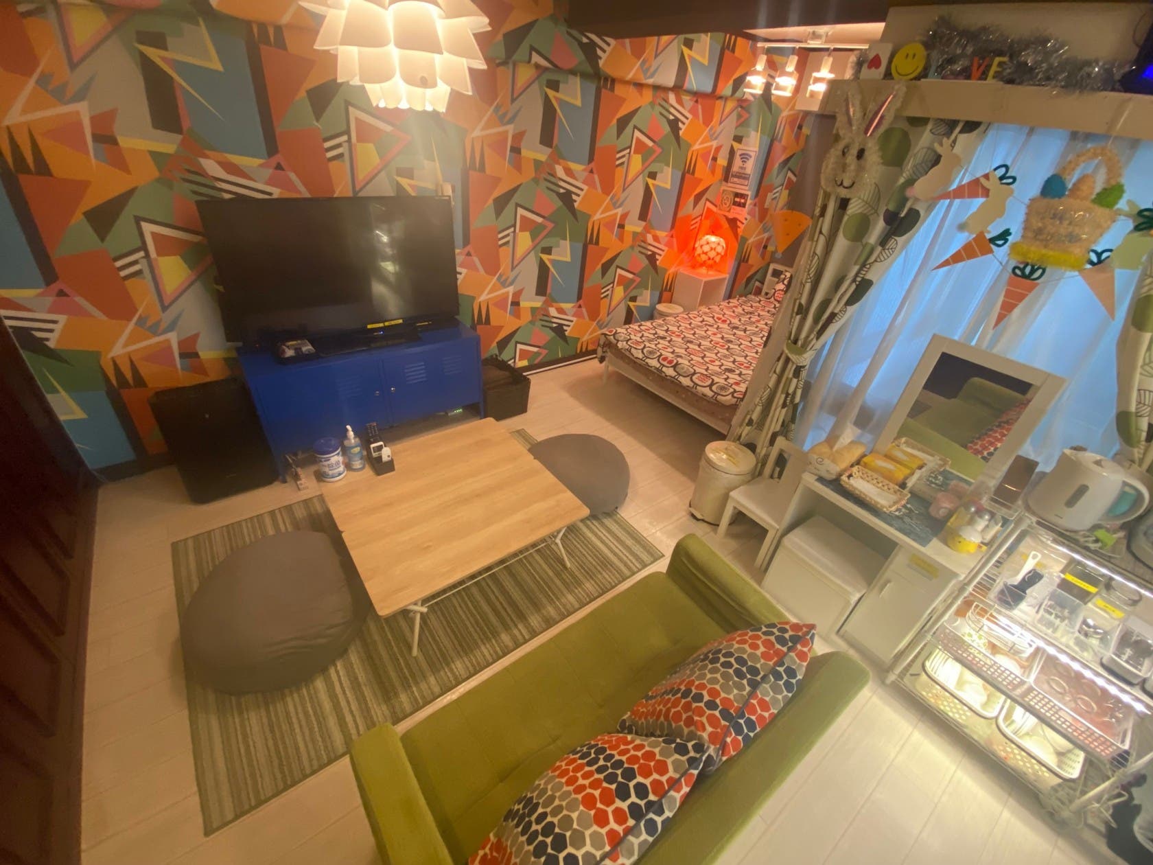 R408🐣みんなで盛り上がる🐣🎬映画・動画コンテンツ見放題🎦ライブ配信対応・キッチンでお料理も楽しめるお部屋の写真20