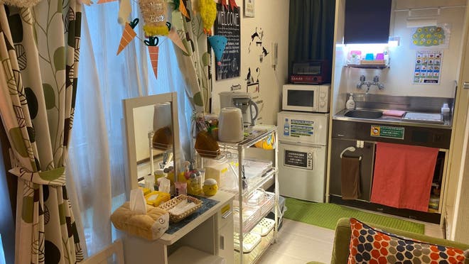 R408🐣みんなで盛り上がる🐣🎬映画・動画コンテンツ見放題🎦ライブ配信対応・キッチンでお料理も楽しめるお部屋の写真22