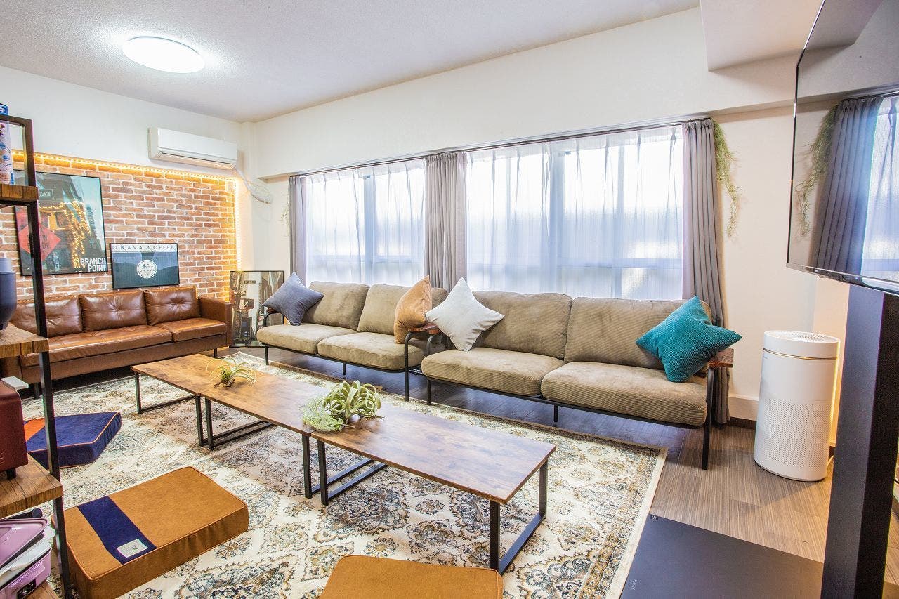 【東新宿駅2分！】綺麗な室内！WiFi・テレビ・冷蔵庫・調理器具・食器完備！コモンズレンタルスペース 東新宿２の写真3