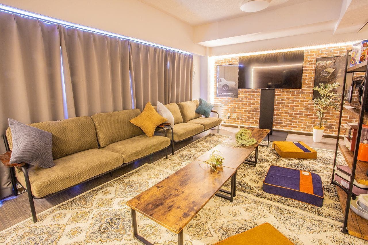 【東新宿駅2分！】綺麗な室内！WiFi・テレビ・冷蔵庫・調理器具・食器完備！コモンズレンタルスペース 東新宿２の写真12