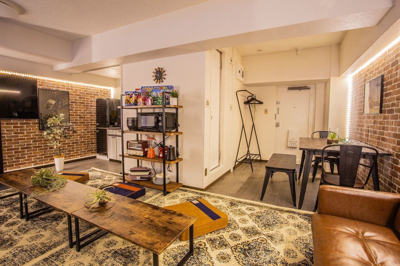 【東新宿駅2分！】綺麗な室内！WiFi・テレビ・冷蔵庫・調理器具・食器完備！コモンズレンタルスペース 東新宿２の写真14