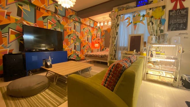 R408🐣みんなで盛り上がる🐣🎬映画・動画コンテンツ見放題🎦ライブ配信対応・キッチンでお料理も楽しめるお部屋の写真27