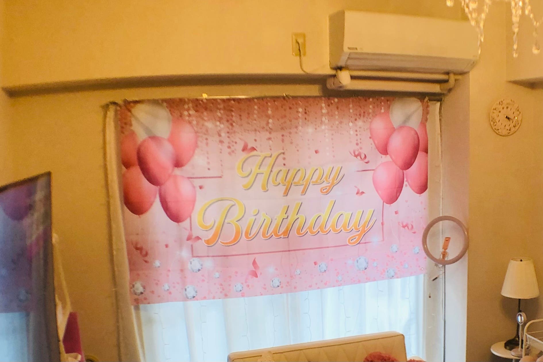 HAPPYBIRTHDAY タペストリーの画像1