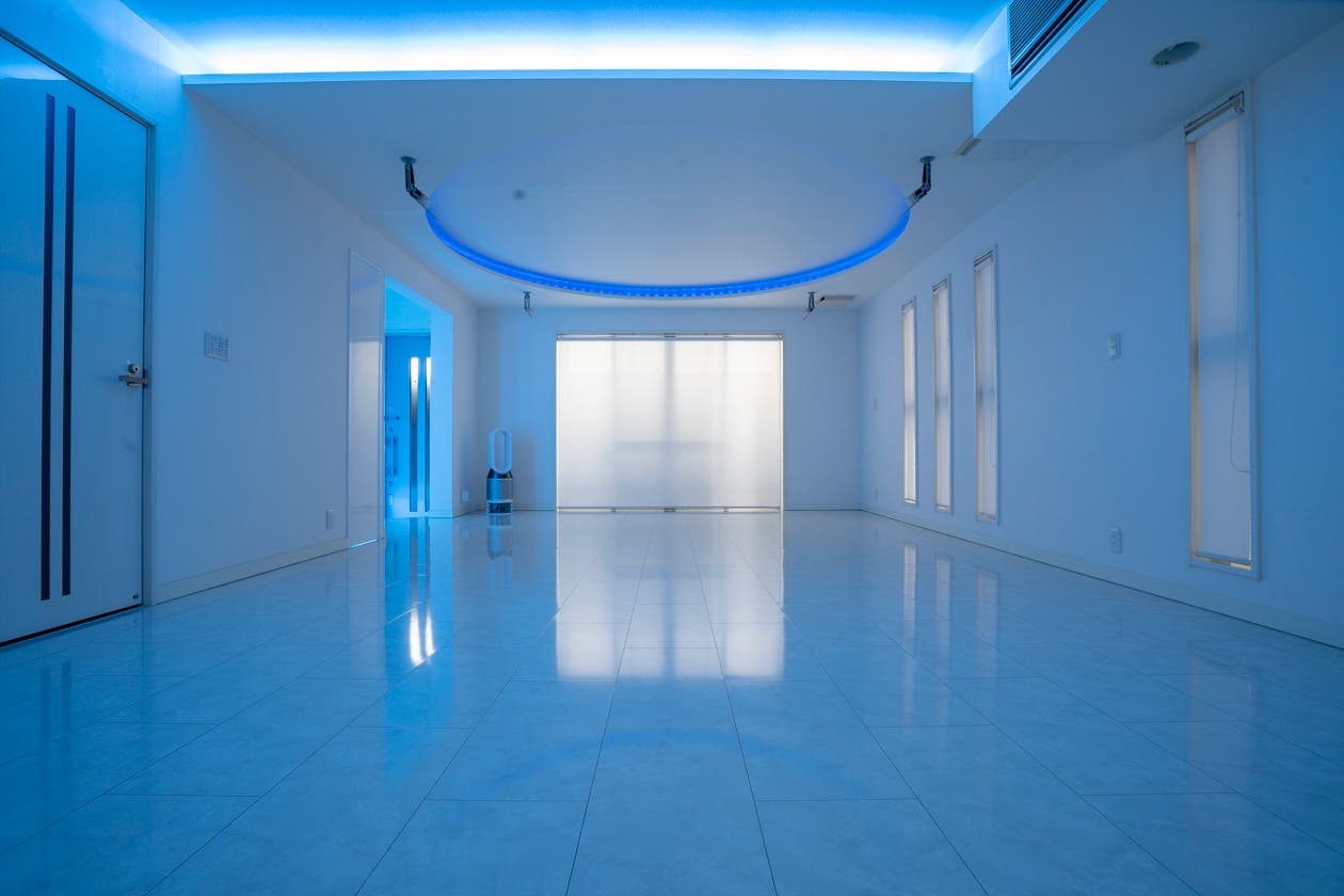 【上質空間】名古屋の熱田にOPEN！自然光で白壁白床の上品な空間・青色LEDで暗闇も雰囲気満点！空調万全！撮影・ヨガ・習い事などの写真9