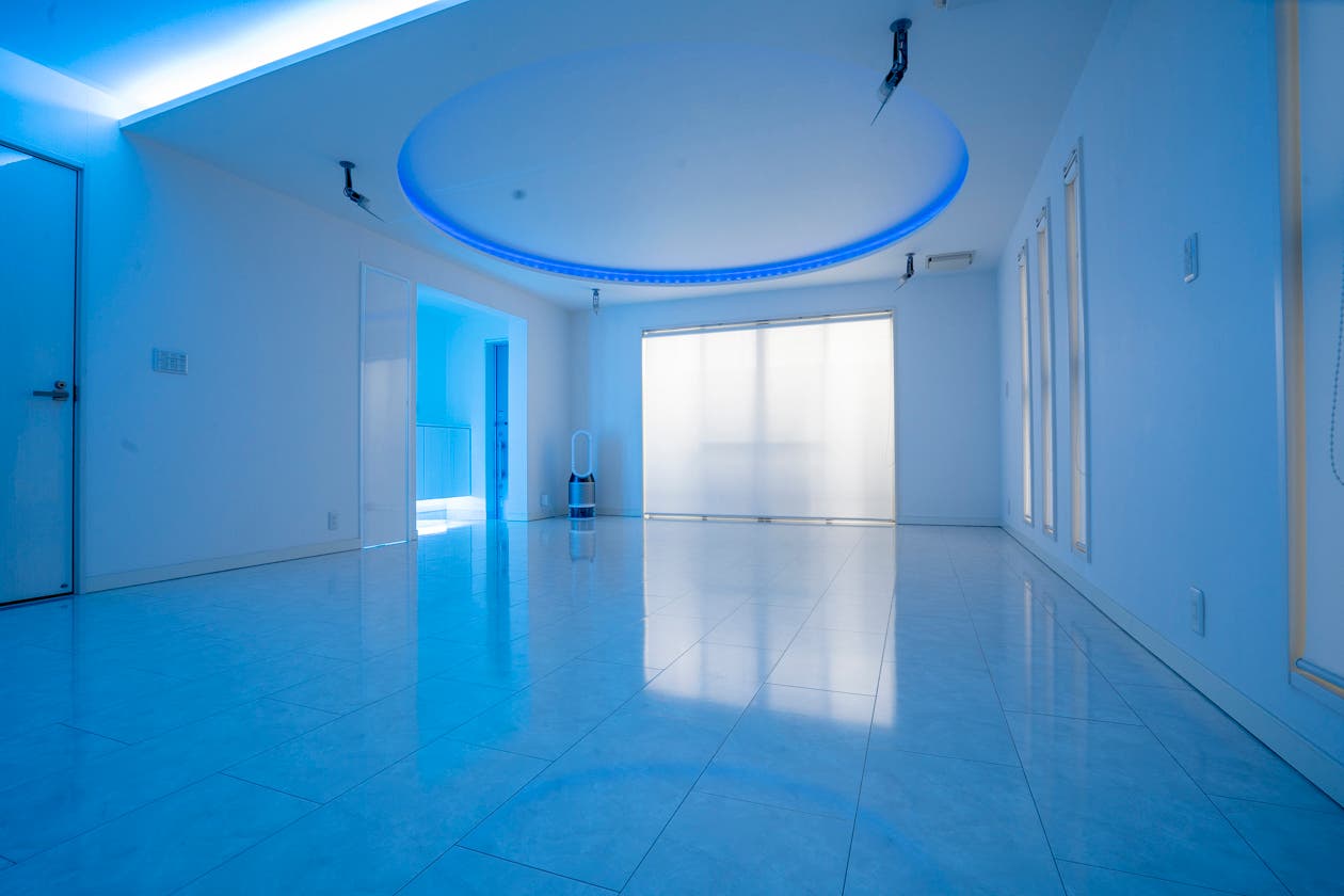 【上質空間】名古屋の熱田にOPEN！自然光で白壁白床の上品な空間・青色LEDで暗闇も雰囲気満点！空調万全！撮影・ヨガ・習い事などの写真12