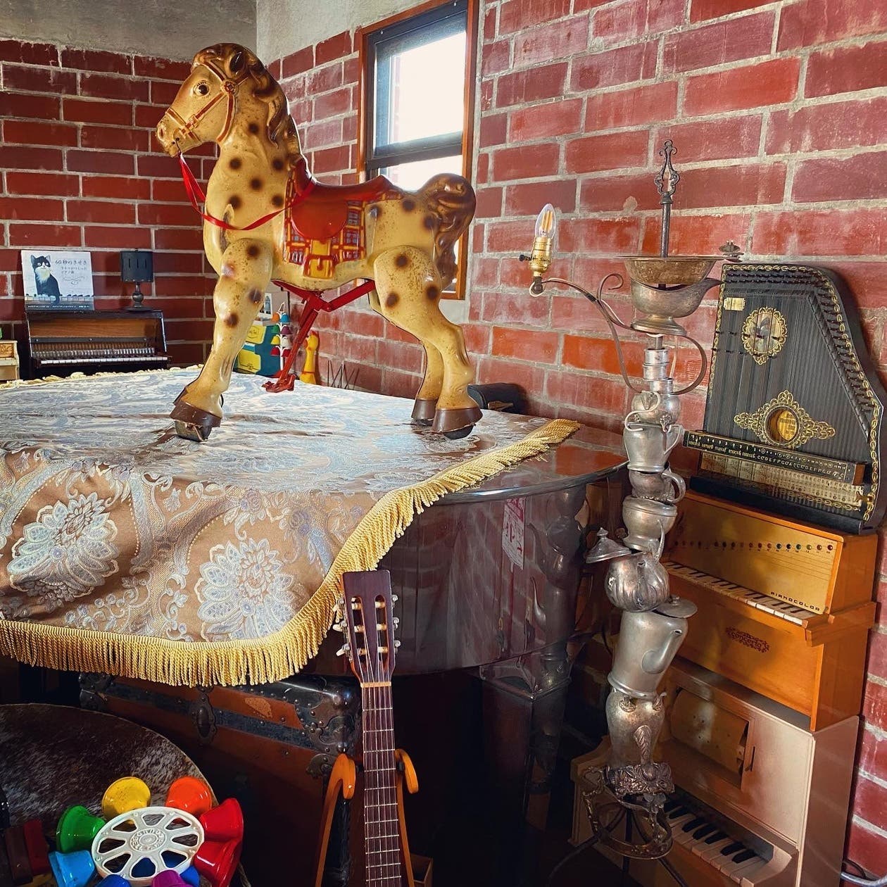 アンティークトイピアノやグランドピアノのあるミュージックスタジオ。リハーサルや撮影に。の写真10