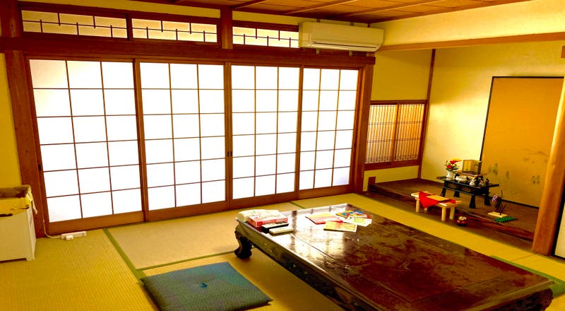 東寺西側にある京町家の和室