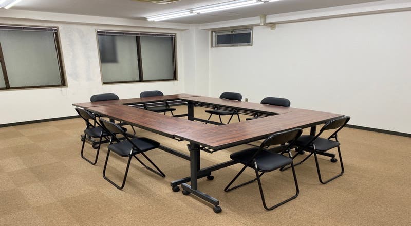 会議にオススメ！難波・四ツ橋駅すぐ【南堀江の貸会議室】定員15名！30平米と広々！