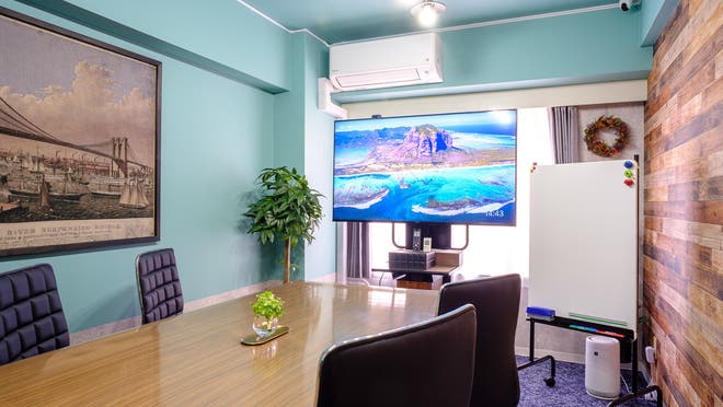 【BLUE eeSa】ブルーイーサ 新宿1分/D5番/新宿西口20秒 /Web会議/ボードゲーム/YouTube撮影/TV観戦の写真7