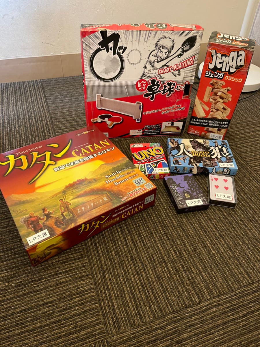 【大宮駅6分】switch🎮ボドゲ無料🃏AmazonfireTVstick🈶✨ランドプレイス大宮4階ブレイクルーム🎉の写真15