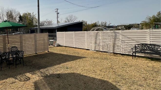 ★ワンちゃんも大喜び★完全貸切60坪で広々!貸切ドッグラン&6畳ログハウスの写真5