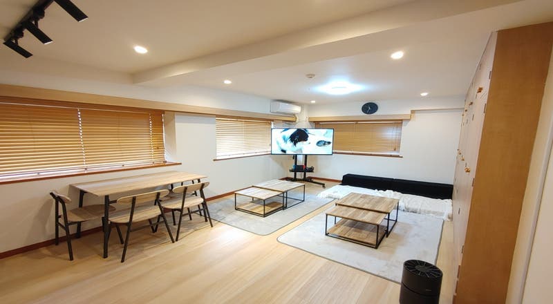 スペモ🏠当日最大20%OFF🎉高コスパ62㎡🉐フルリノベデザイナーズ✨58型TV📺映画鑑賞🎬誕生日🎂298_plano池袋