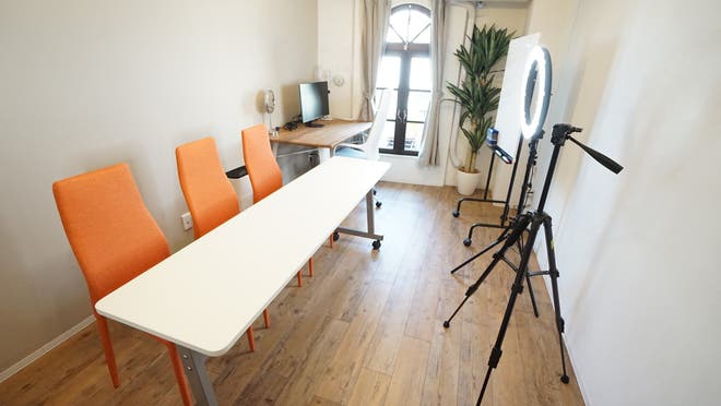 <鶴見駅前スペースLand410>完全個室✨24時間営業!モニター/光回線!撮影/動画配信の写真4