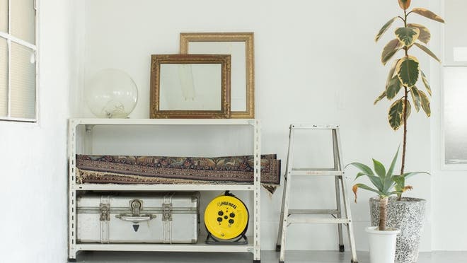 目黒 五反田 不動前 白ペンキ仕上げ 大判ペルシャ絨毯 格安プランあり ハウススタジオの写真22