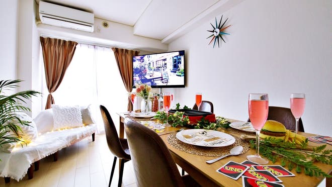 クリスマスツリー装飾中🎄歓送迎会|パーティー・会議・作業|大画面TV📺|高速Wi-Fi📶|YouTube🎥_419の写真1