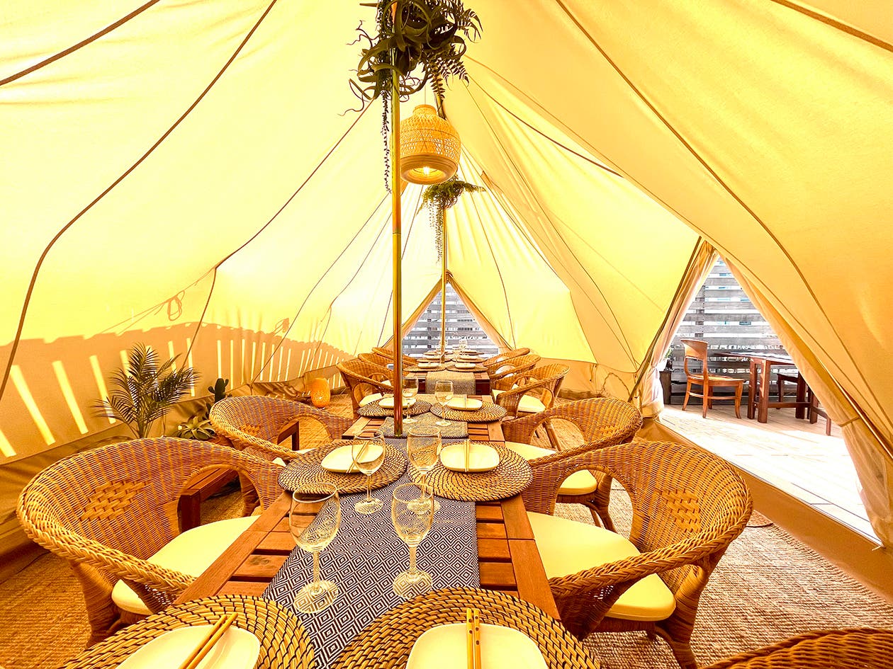 恵比寿の中心でBBQ！  レンタルグランピングスペース。の写真5