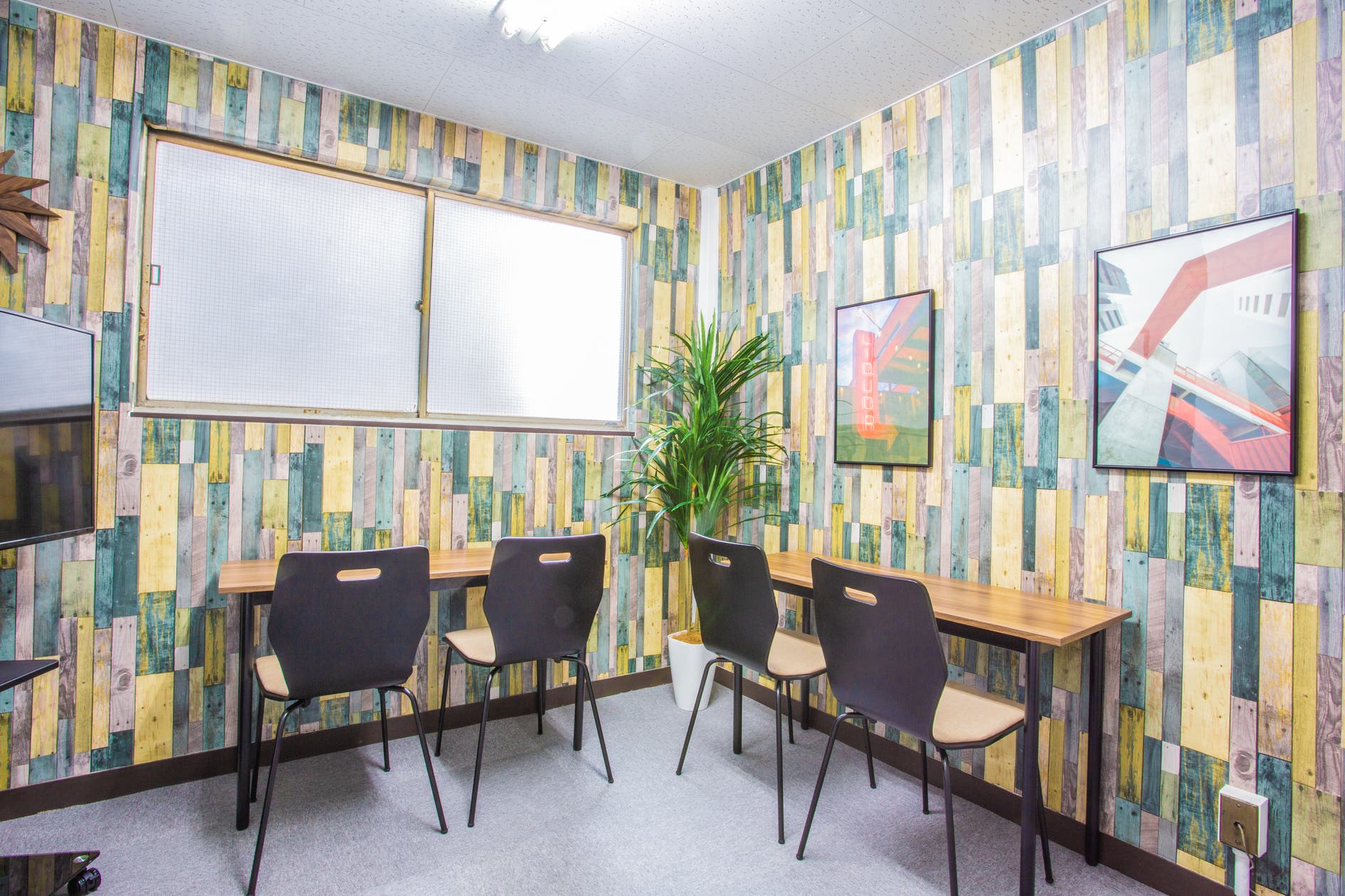 【たくすぺ★池袋駅徒歩1分★OPEN特価!!】駅ちか・やすい・高速Wi-Fi♪会議・テレワーク★土足可・飲食可・おしゃれ個室♪の写真7