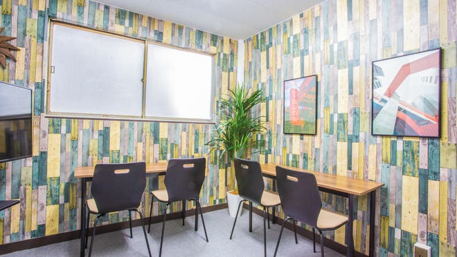 【たくすぺ★池袋駅徒歩1分★OPEN特価!!】駅ちか・やすい・高速Wi-Fi♪会議・テレワーク★土足可・飲食可・おしゃれ個室♪の写真7