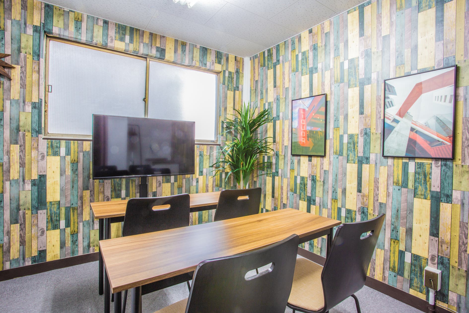 【たくすぺ★池袋駅徒歩1分★OPEN特価!!】駅ちか・やすい・高速Wi-Fi♪会議・テレワーク★土足可・飲食可・おしゃれ個室♪の写真8