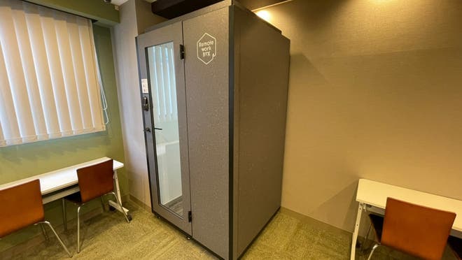 <RemoteworkBOX 勉強カフェ 国分寺スタジオ店【No.1】>完全個室⭐️Wi-Fi無料!テレワーク/Zoom/自習の写真3