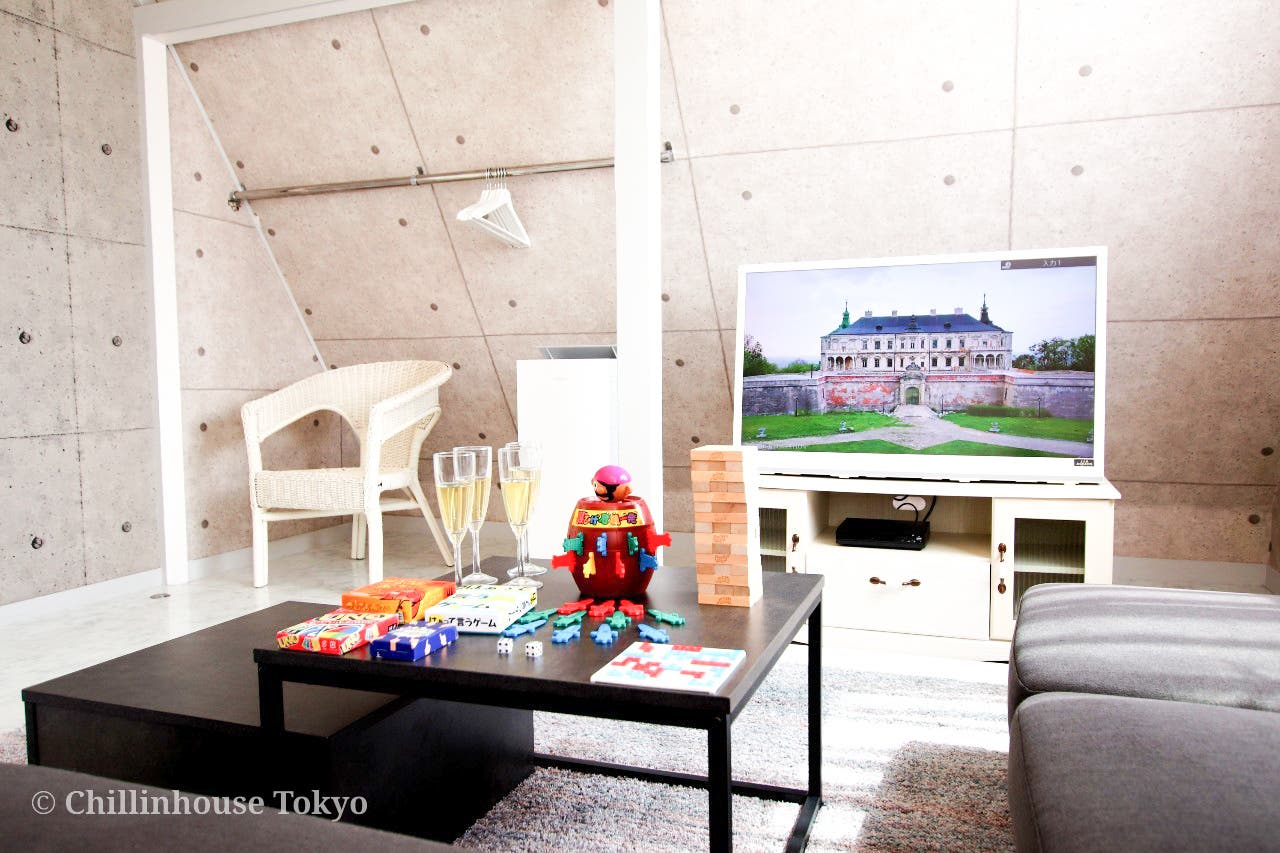 ☝️直前割😌２4時間利用可☀南向き自然光抜群👀ネトフリ、アマプラ見放題🛏️ダブルベッド２台🙆ゴミ捨て無料の写真5