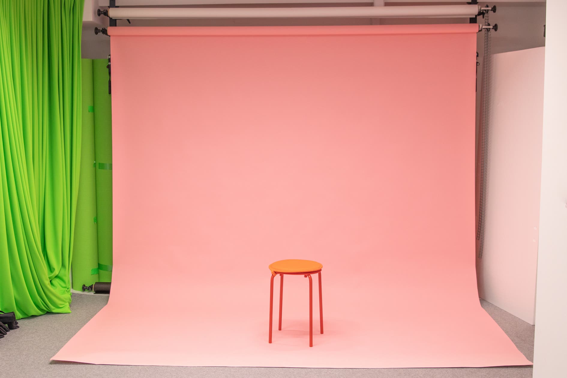 ロール紙（ピンク）の画像1