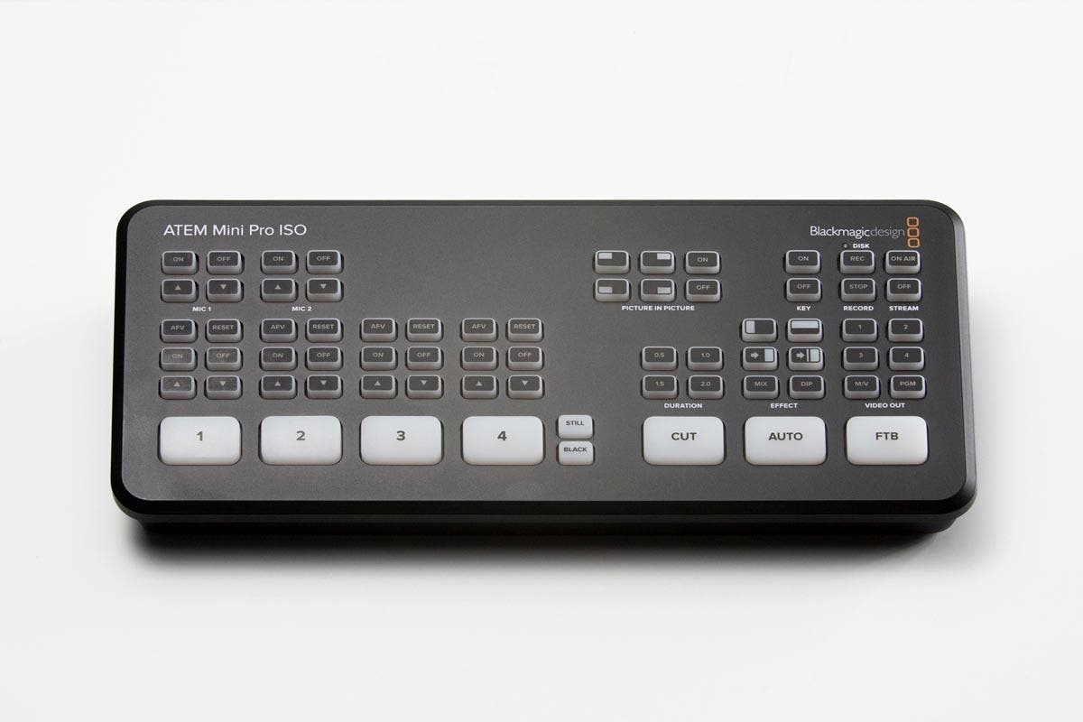 【配信機材類】Blackmagic Design ATEM mini Pro ISOの画像1